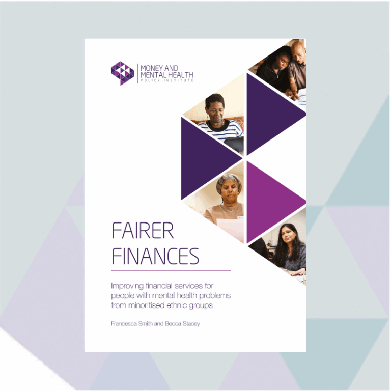 Fairer finances: Improving financial services for people with mental ...